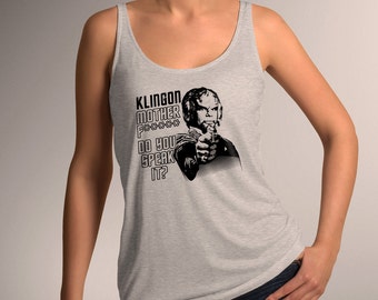 Items similar to NOT Feklar T-shirt in Klingon or English on Etsy