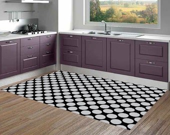 Items similar to Vintage Linoleum Rug 6x9 1920s on Etsy