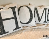 Rustic pillows | Etsy