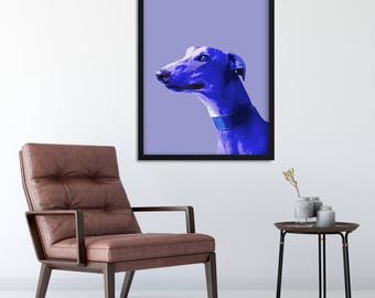 Custom dog poster | Etsy