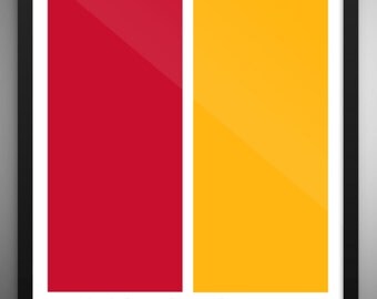 Kansas city wall art | Etsy