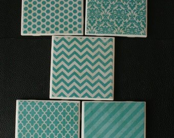 Ceramic coasters | Etsy