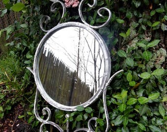 Wrought iron mirror | Etsy