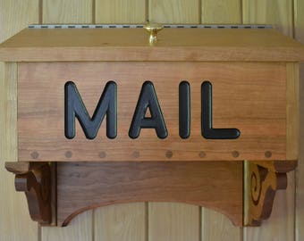 Wall mount mailbox | Etsy