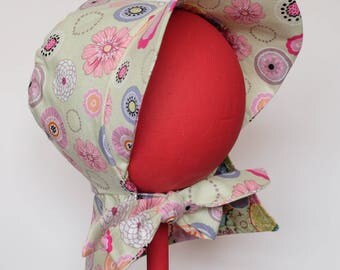 Girls sun bonnet | Etsy