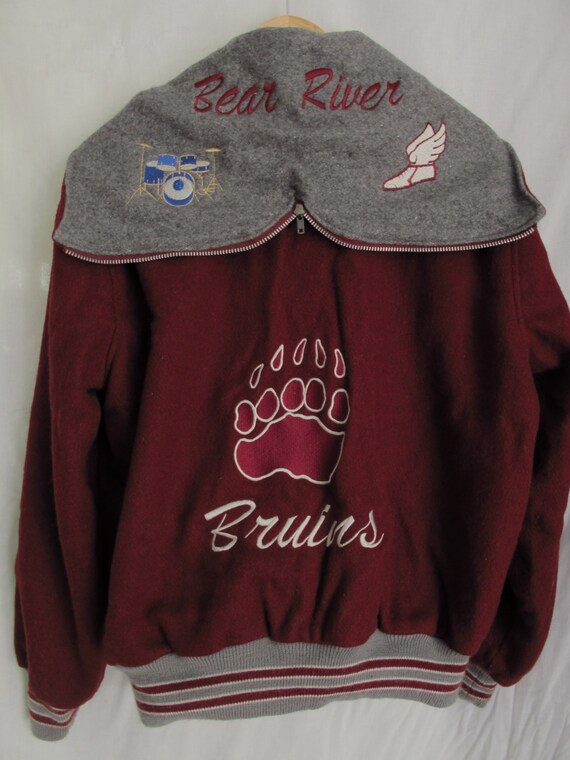 Vintage Varsity Letterman Jacket Men's Medium California