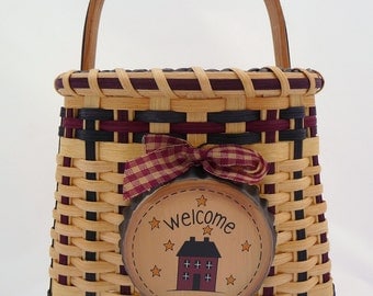Hand Woven Traditional Reed Baskets Patterns by BrightExpectations