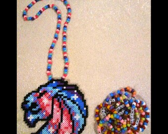 Lion perler bead | Etsy