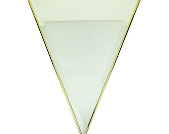 Triangle mirror | Etsy