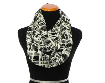 Silk infinity scarf | Etsy