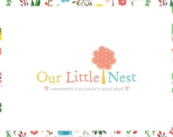 Whimsical tree logo | Etsy