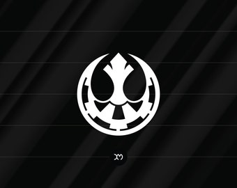 Rebel alliance decal | Etsy