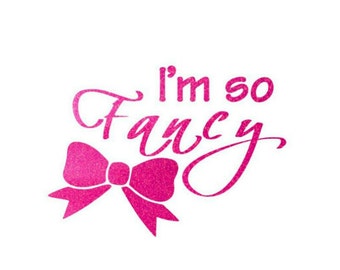 I'm so fancy | Etsy