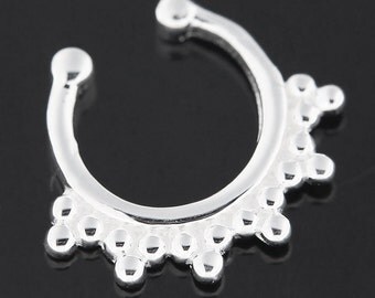 Fake tragus piercing | Etsy