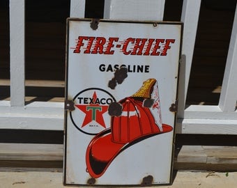 Texaco fire chief | Etsy