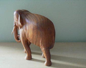 Wooden elephant | Etsy