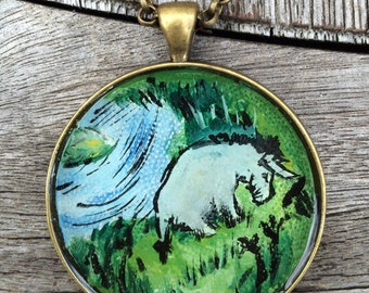 Eeyore necklace | Etsy