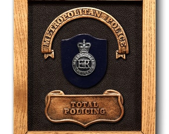 Police plaque | Etsy