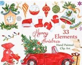 Holiday clipart | Etsy