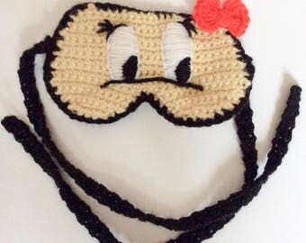 Crochet sleep mask | Etsy