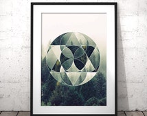 Unique forest wall art related items | Etsy