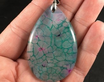 Blue spotted stone | Etsy