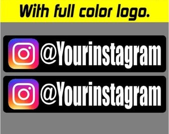 Instagram decal | Etsy