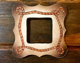 Cowboy picture frame | Etsy