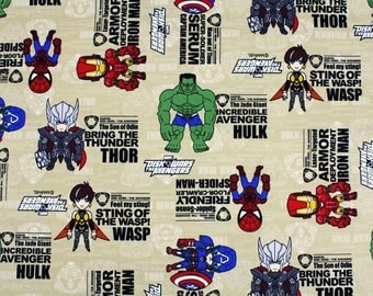 Avengers fabric | Etsy