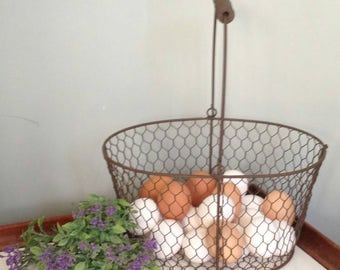 Chicken wire basket | Etsy