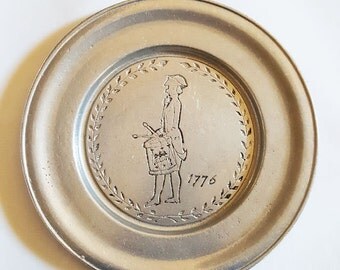 Wilton pewter plate | Etsy