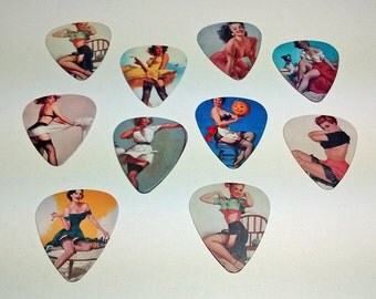 Pinup girl guitar | Etsy