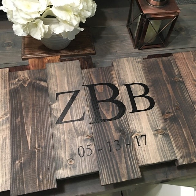 Hand Lettered Signs Wedding Decor & Home by WoodlandCustomDesign