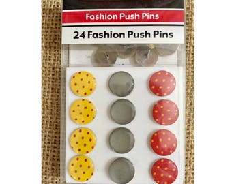 Pearl push pins | Etsy