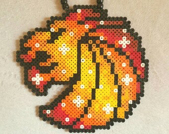 Lion perler bead | Etsy