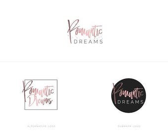 Romantic logo | Etsy