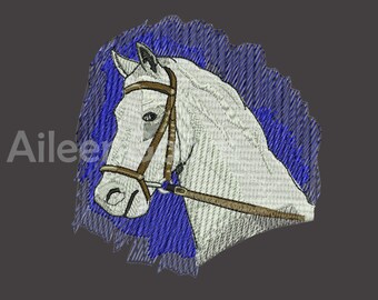 Horse embroidery | Etsy