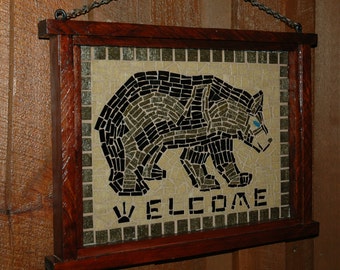 Welcome Bear Door Decoration Bare Bear Only