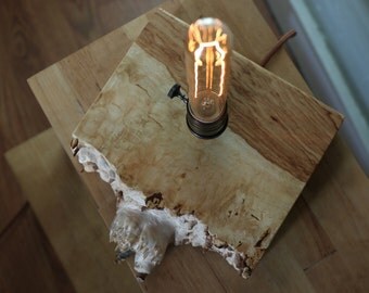 Live edge lighting | Etsy