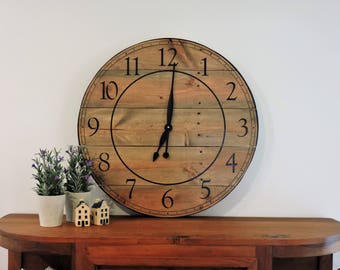 Farmhouse clock | Etsy