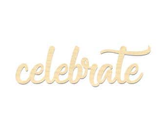 Celebrate sign | Etsy