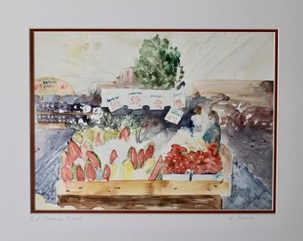 Market scene | Etsy
