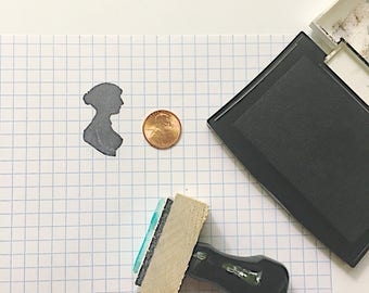 Austen silhouette | Etsy