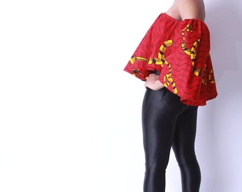 African print blouse | Etsy