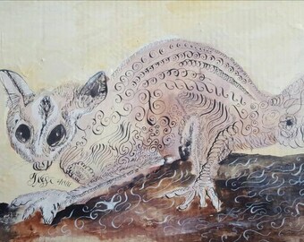 Sugar glider art | Etsy