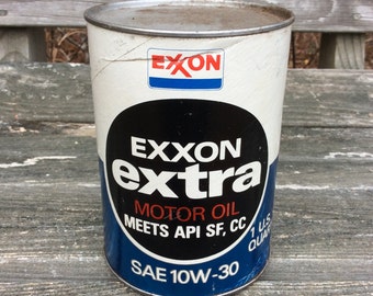 Exxon oil | Etsy