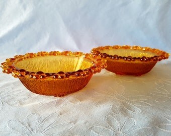 Amber candy dish | Etsy