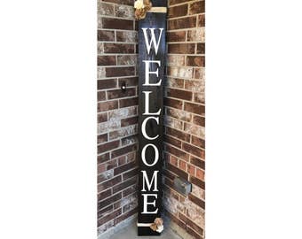 Welcome sign front door | Etsy