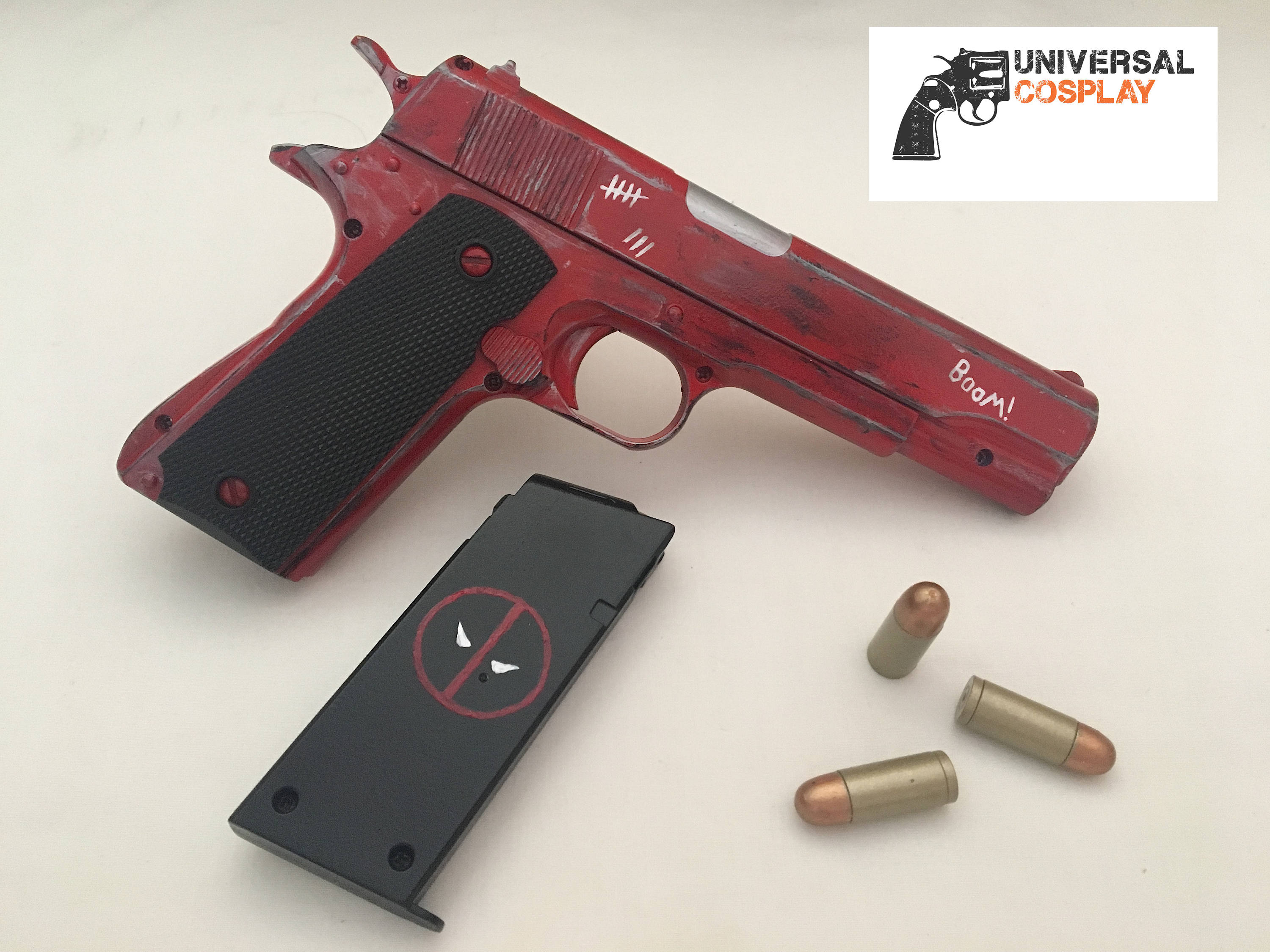Deadpool's Pistol M1911 Colt 45 Realistic Prop Toy Gun
