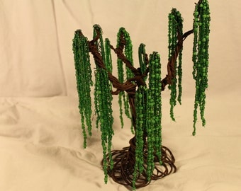 Beaded wire tree | Etsy